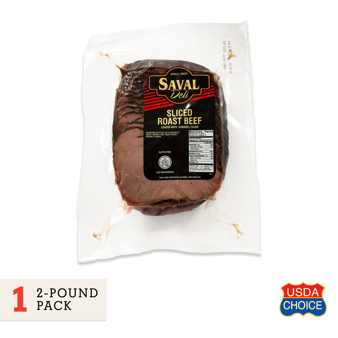 Saval Deli Roast Beef Pastrami | Corned Beef | Mustard